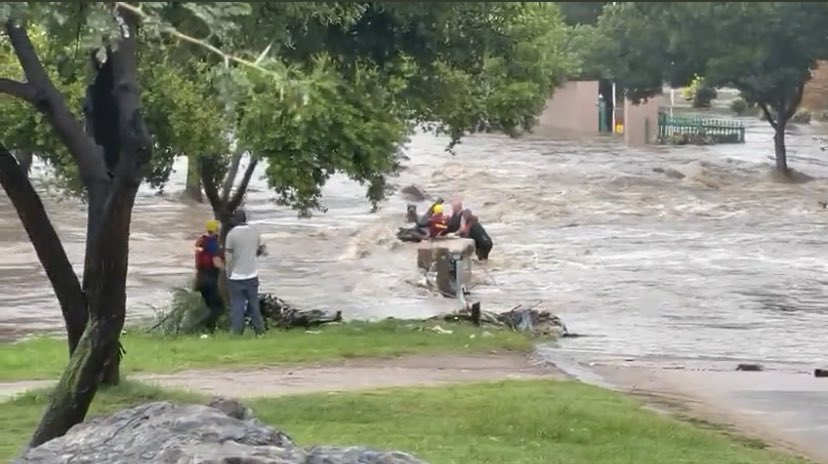 Deluge Leaves Centurion Low-Water Bridges, Homes Submerged - The Bulrushes